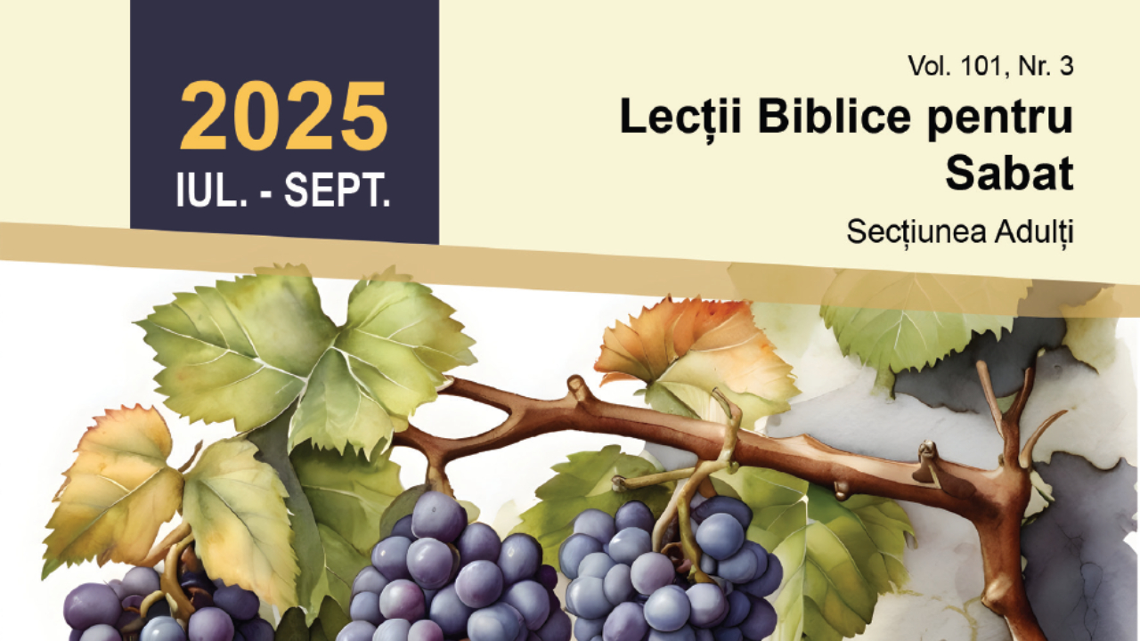 LECŢII BIBLICE PENTRU SABAT / IULIE - SEPTEMBRIE, 2025 | AZS-MR